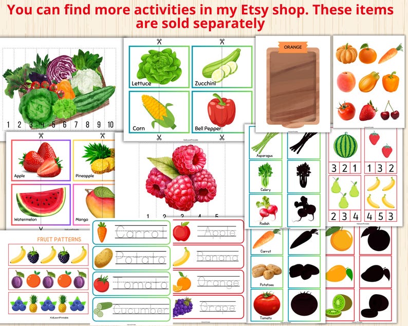 Fruit and Vegetables Alphabet Poster,fruit Flashcards,veggies A to Z ...