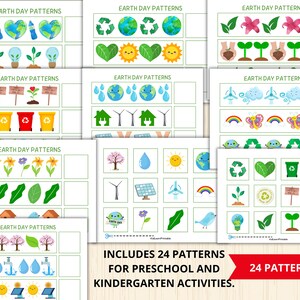 Earth Day Bundle,preschool Busy Book,spring Busy Bin,earth Day ...