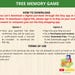 Tree Memory Game,tree Matching Game,tree Unit Study,nature Memory Game ...