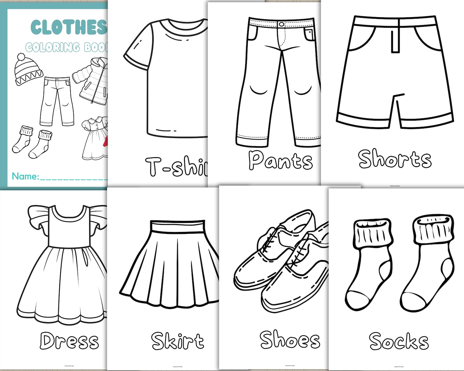 Clothes Coloring Kid,clothes Coloring Pages,clothes Coloring Sheets ...