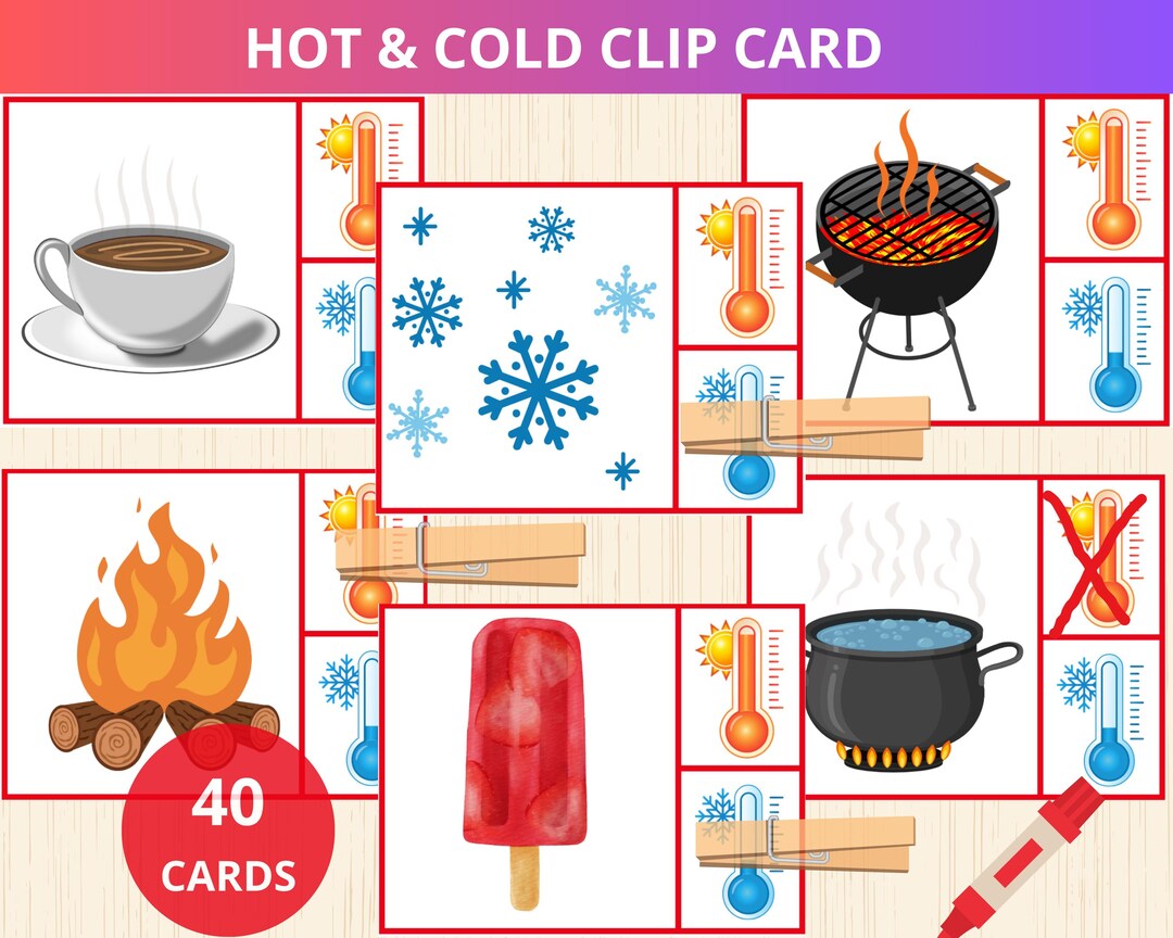 Hot and Cold Sorting,hot and Cold Sensory Activity,hot Vs Cold ...