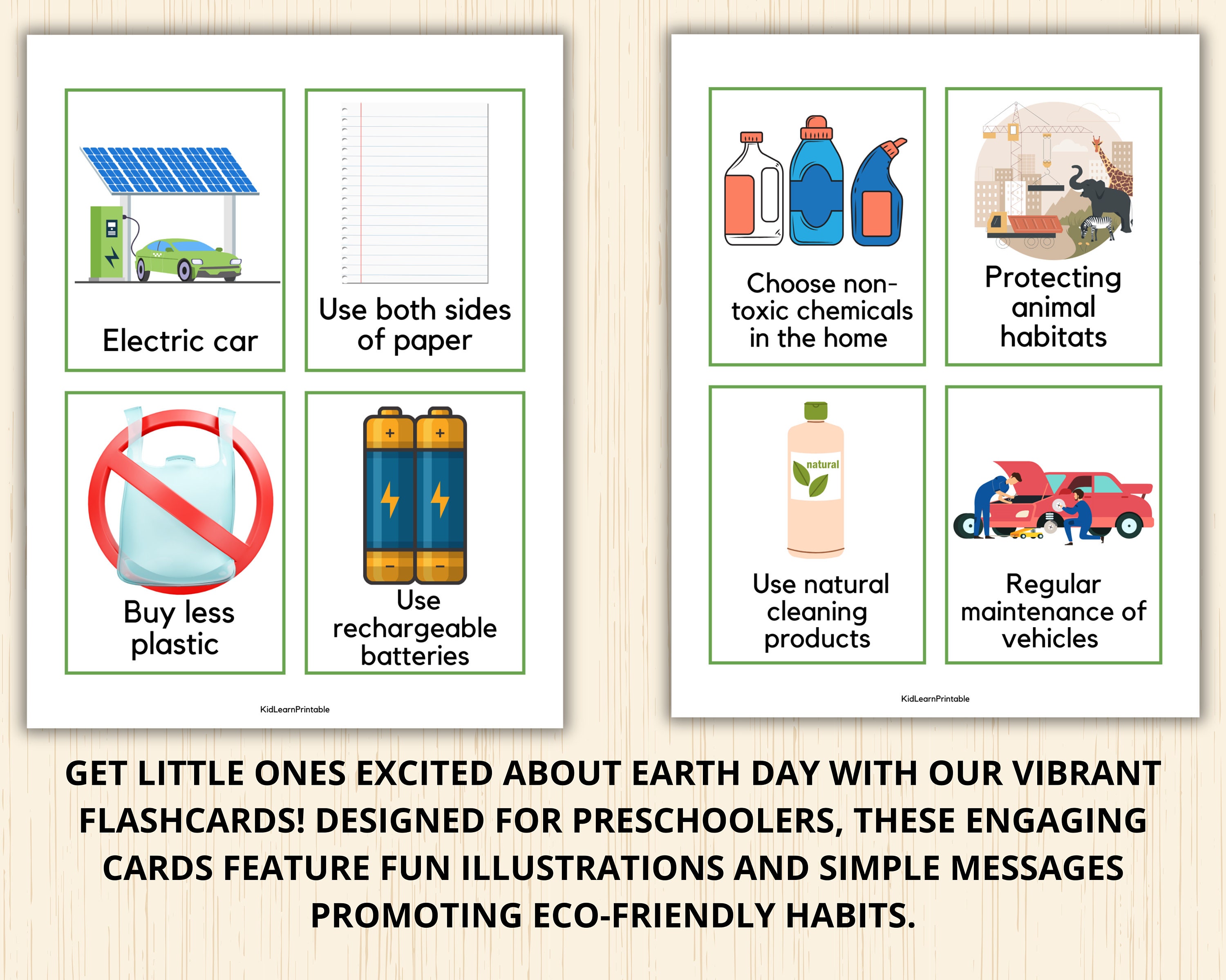 Earth Day Matching Game,earth Day Puzzles,matching Activity,environment ...