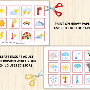 Weather Patterns,weather Montessori,weather Activity,cut and Paste ...