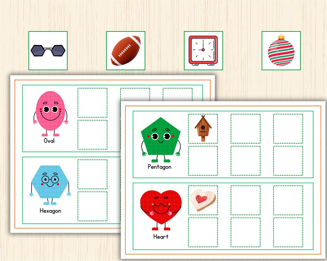 Shapes Sorting Activity,sort by Shape Activity,shape Matching Game ...
