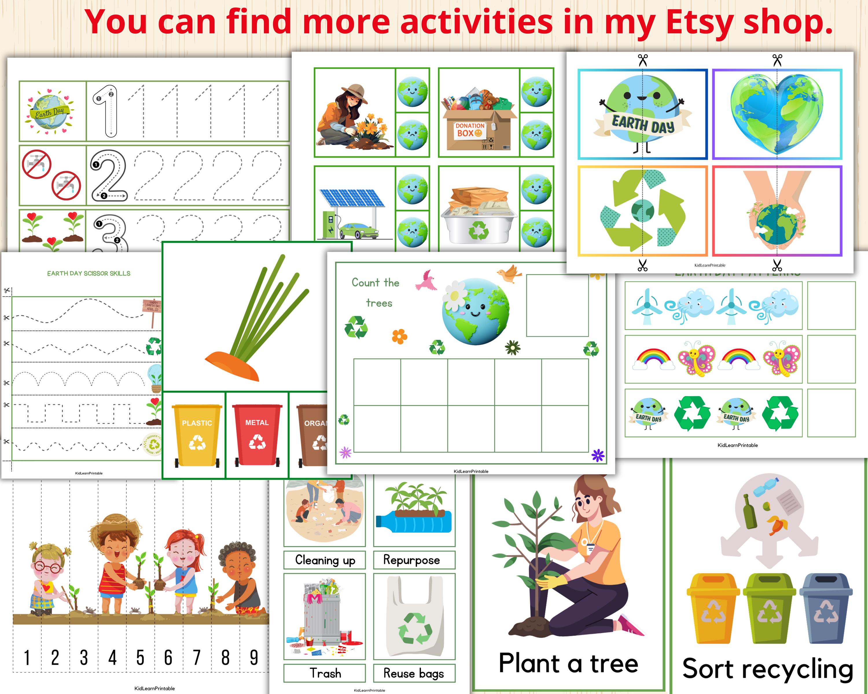 Waste Sorting Activity,garbage Sorting Game,recycling Game,earth Day ...
