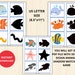 Ocean Animals Shadow Matching Cards,sea Animals Shadow,sea Animals ...
