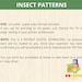 Insect Patterns,insect Activity,cut and Paste Patterns,preschool ...