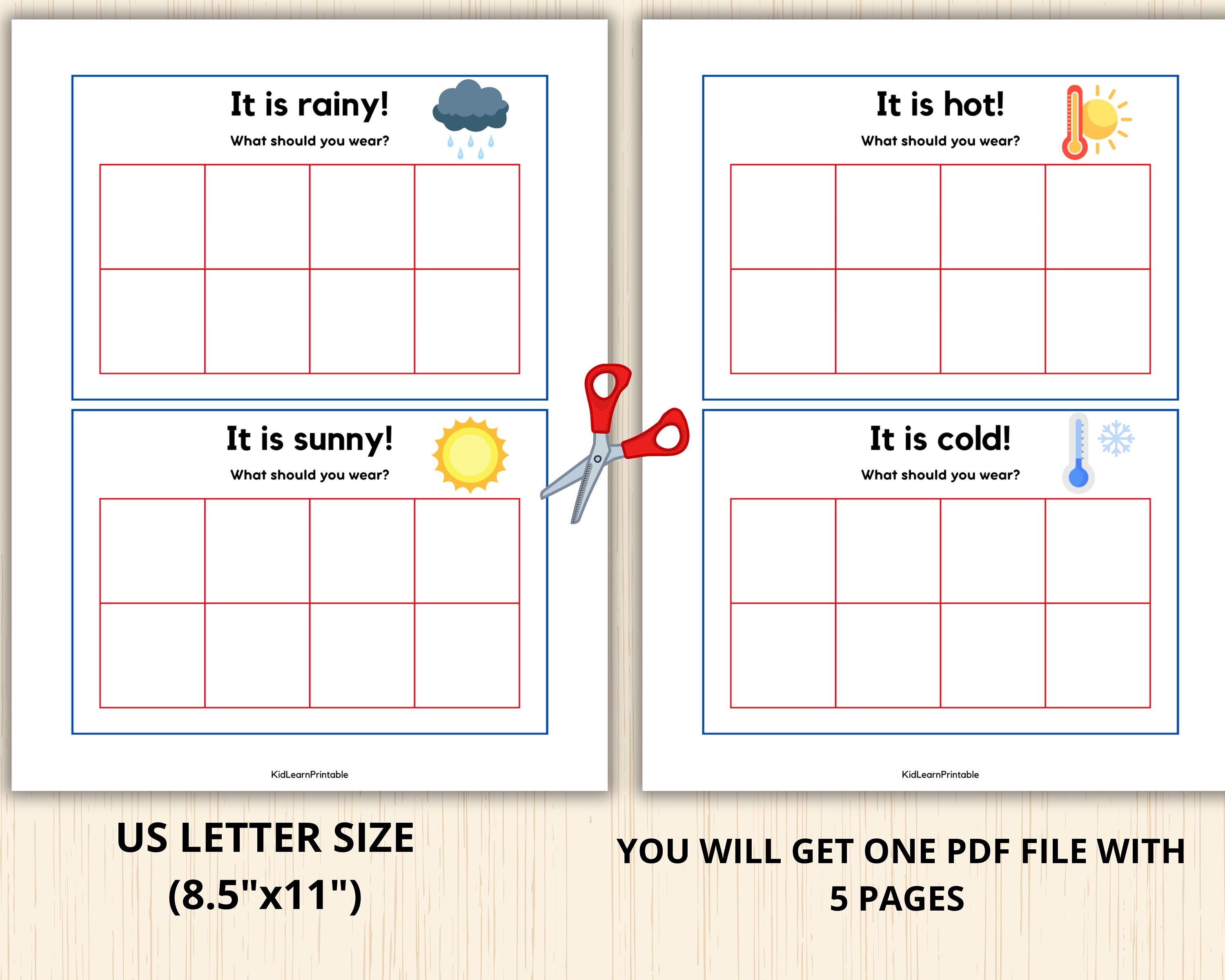 Dress up Activity,weather Activities, Preschool, Learn Weather, Weather ...