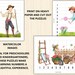 Garden Preschool,garden Puzzles,number Sequence Puzzle,numbers 1-10 ...