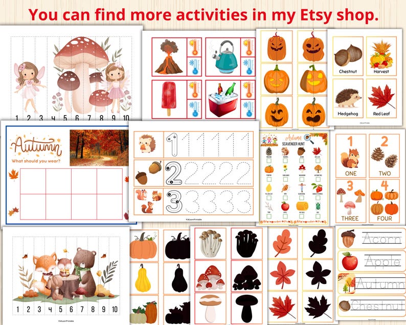 Leaf Patterns,leaves Montessori,pattern Worksheets,homeschool Learning ...