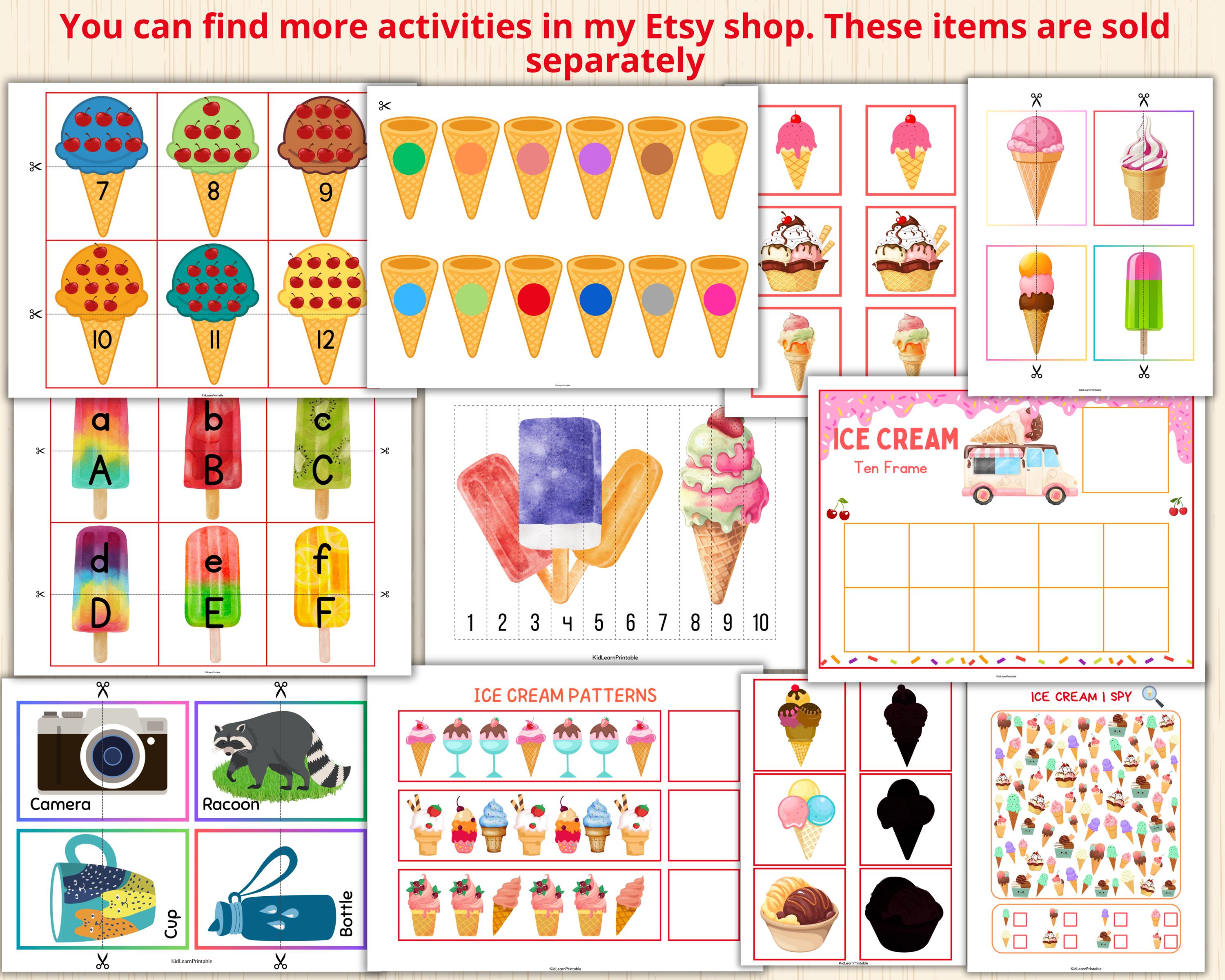 Ice Cream Color Matching,color Matching Game,color Sorting,summer ...