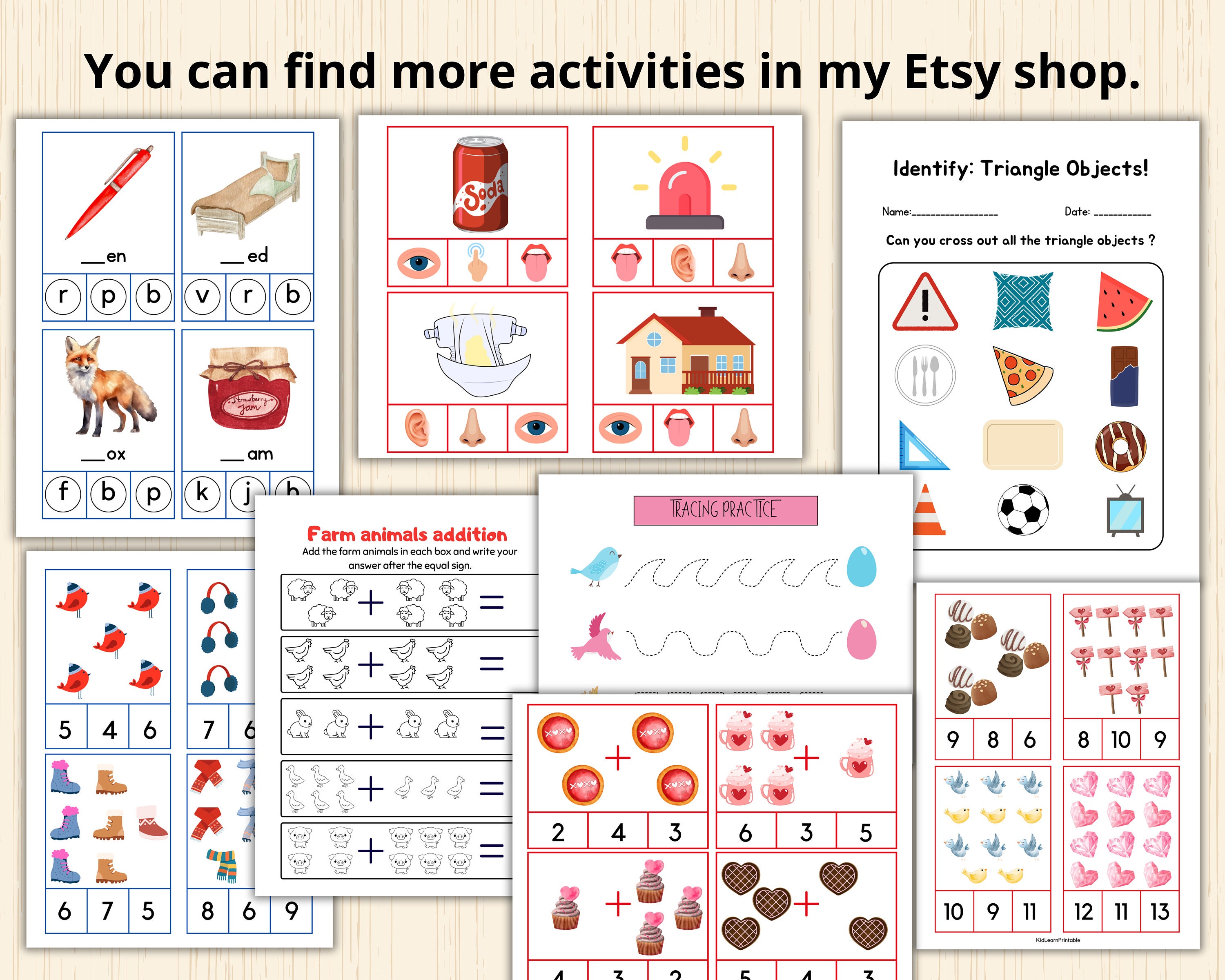 Beginning Sound Worksheet, Initial Sound, Phonics Printable ...