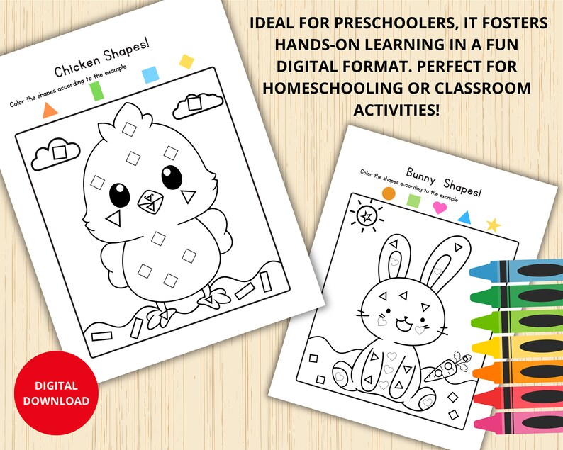 Preschool Shapes Worksheets, Prek Shape,shape Activities, Basic Shapes ...