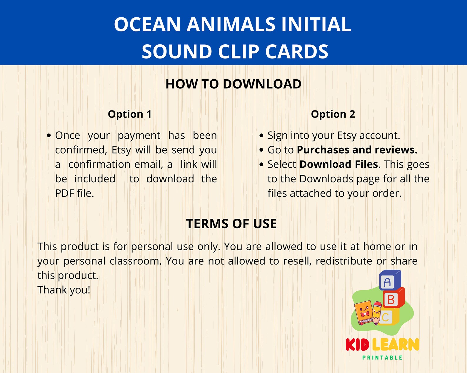 Ocean Animal Phonics Clip Cards, Beginning Sound Activity, Sea Animals ...