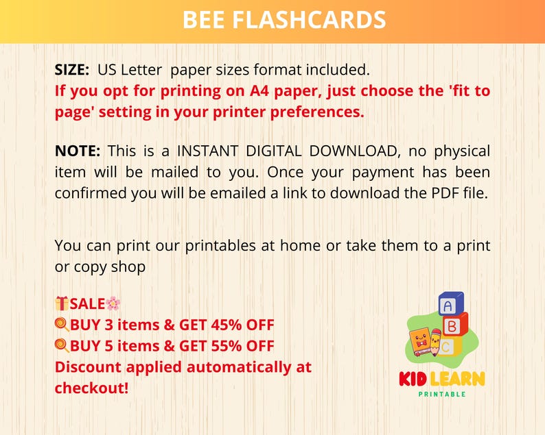 Bee Flashcards,honeybee Flashcards,nature Cards,bee Unit Study,insect ...