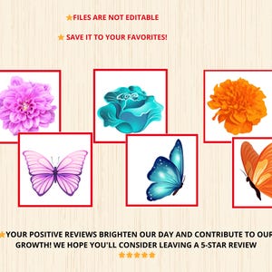 Flower Butterfly Color Matching,color Matching Game,spring Activity ...