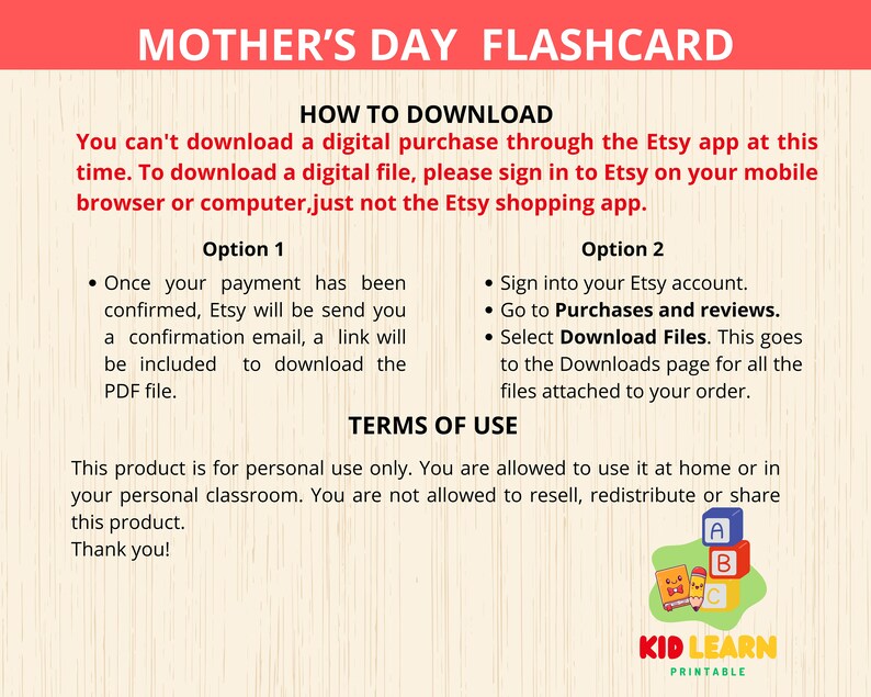 Mother's Day Cards,vocabulary Cards,mother's Day Flashcards, Preschool ...