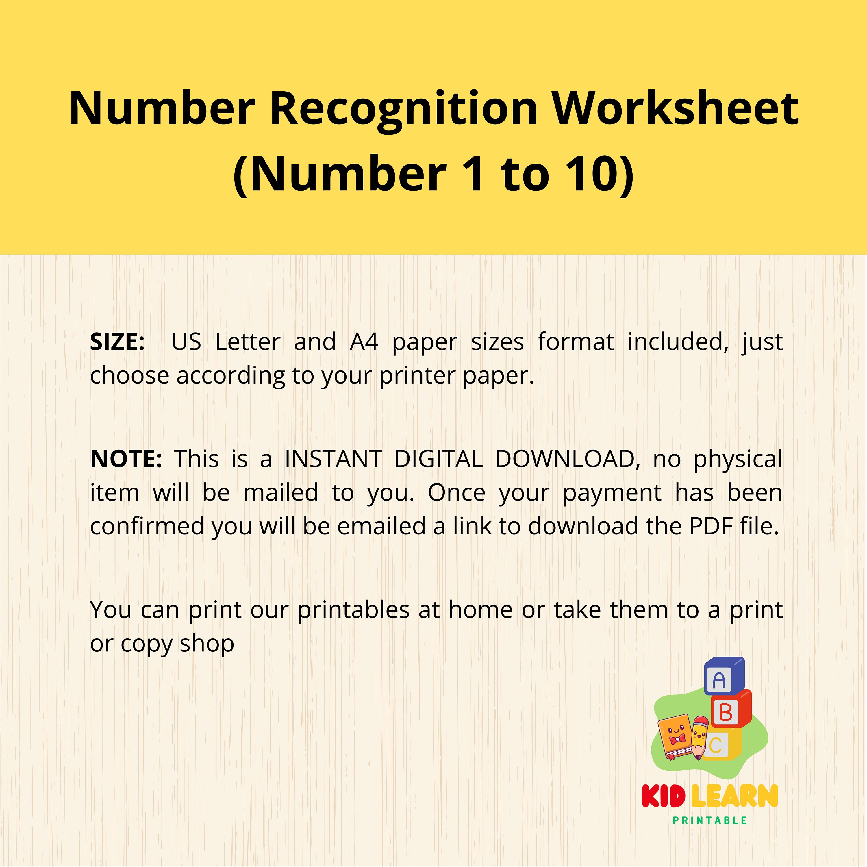 1-10 Number Recognition, Numbers Preschool, Math Worksheets , Find the ...