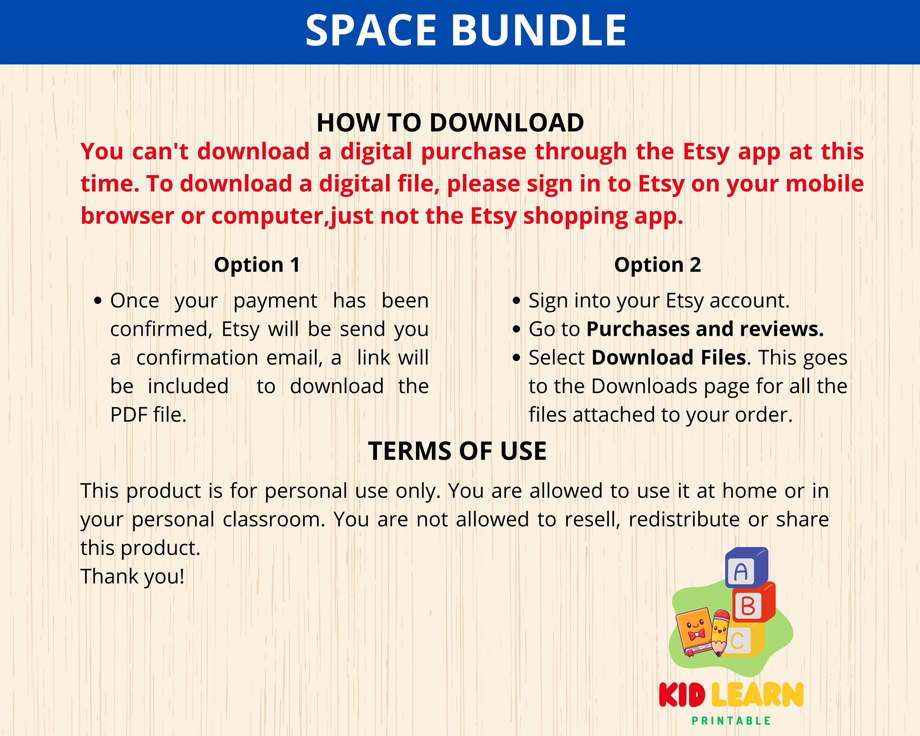 Outer Space Bundle,outer Space Unit Study,space Preschool,learning ...