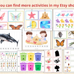 Montessori Garden Cards, Preschool Printable, Garden Flashcards ...