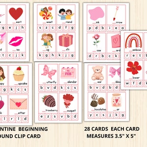 Valentine's Day Bundle, Preschool Busy Book, Preschool Game,valentine ...