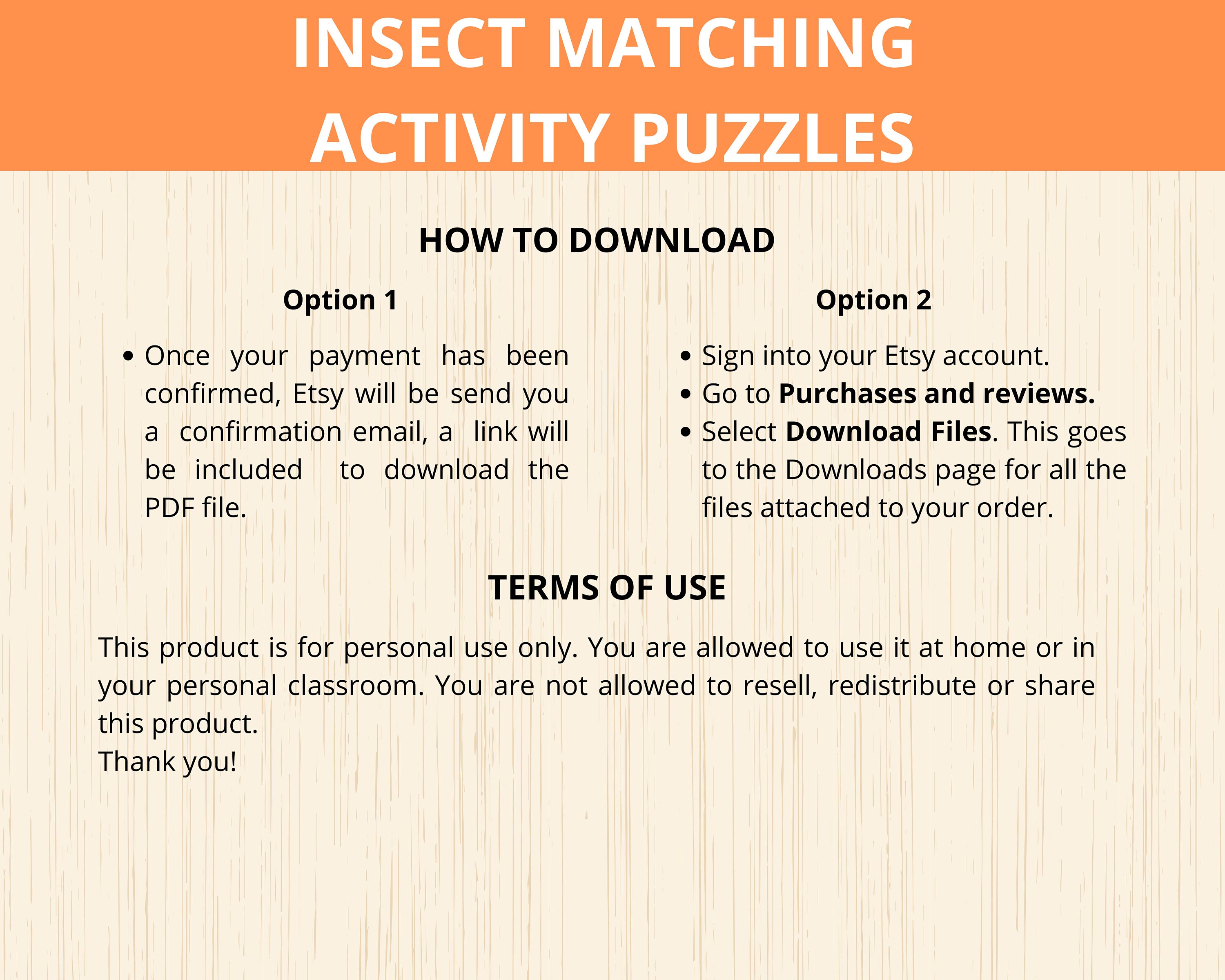 Insect Matching Activity, Insect Puzzles, Insect Symmetry, Bug Matching ...