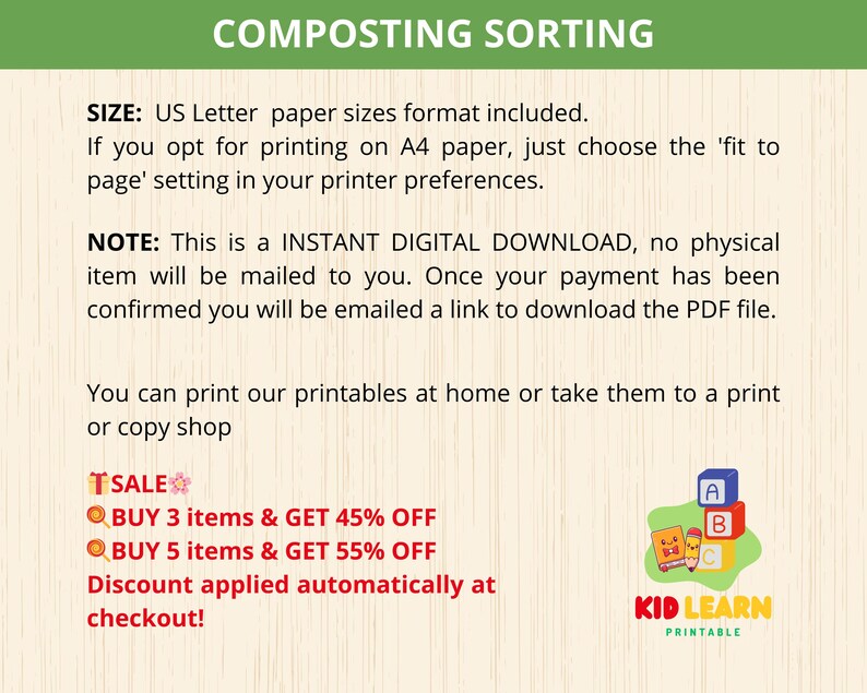 Compost Sorting,composting Activity,earth Day Sorting,recycling and ...