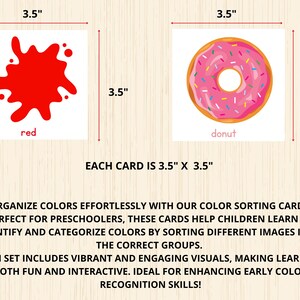 Color Sorting Activity,preschool Color Matching Game,montessori Color ...