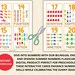 Summer Number Flashcards,numbers 1-20,numbers Bilingual Flashcards ...