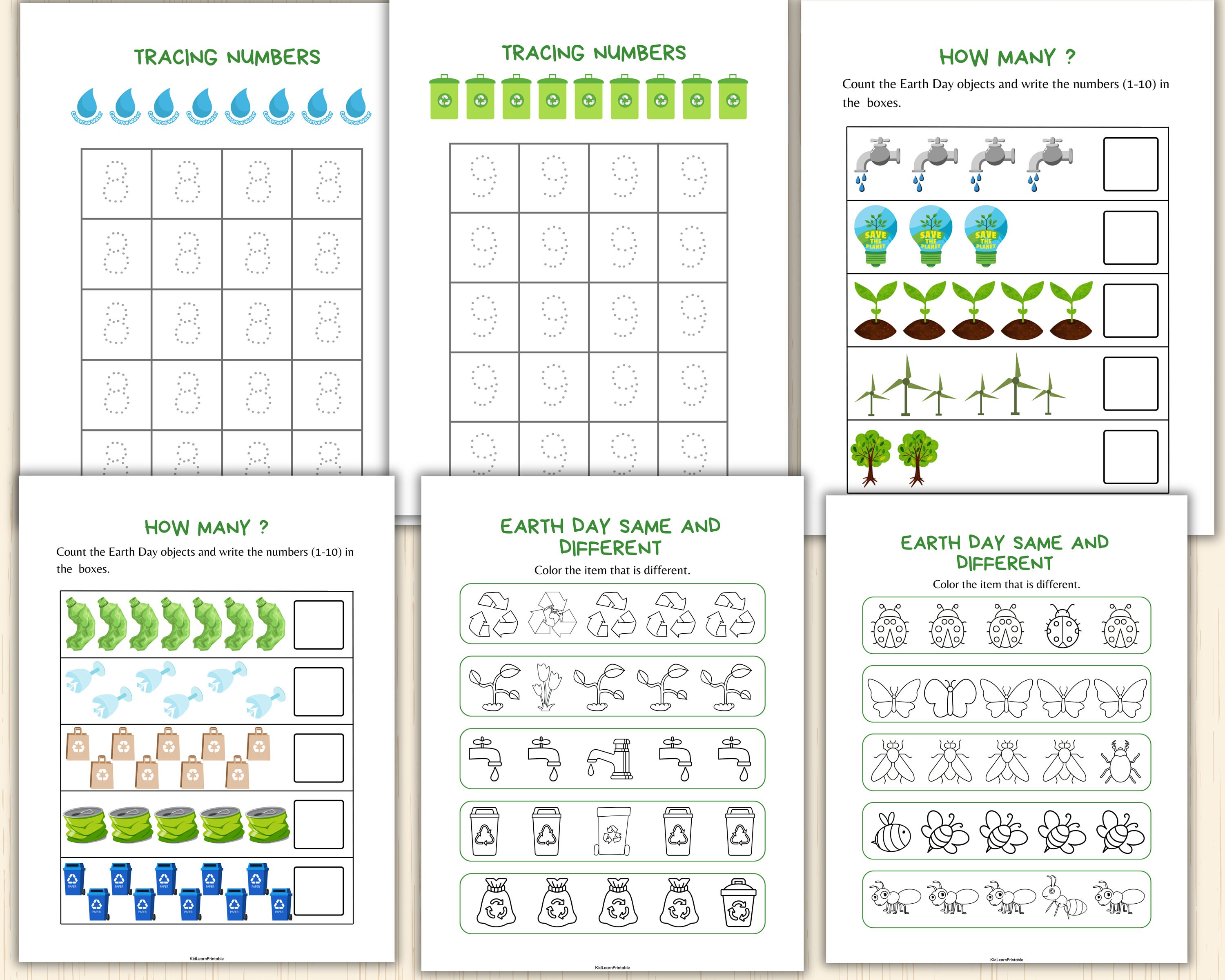Earth Day Activity Pack,earth Day Activity Book, Colouring Pages ...
