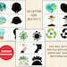 Earth Day Shadow Matching Cards, Earth Day Flashcards,environmental ...