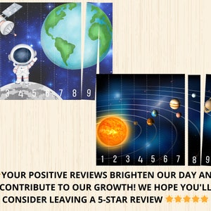 Space Puzzles,space Activities,outer Space Number Sequence,numbers 1-10 ...