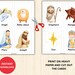 Nativity Flashcards for Kids,nativity Story Cards,nativity Scene Kids ...