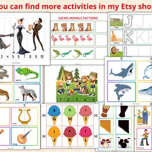 Musical Instruments Alphabet Cards,music Instruments Flashcards,music ...