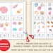 Seashell Count and Clip Card,summer Count & Clip Card,shells Counting ...