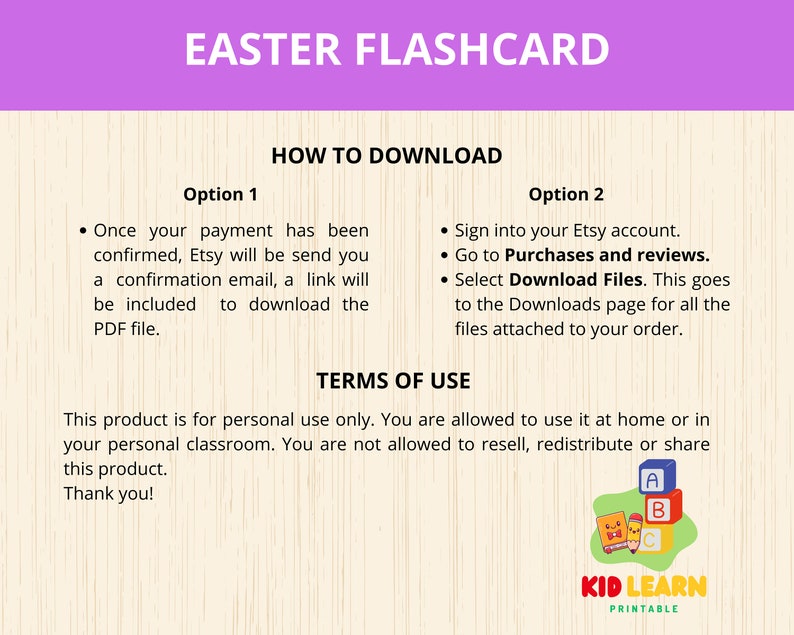 Easter Montessori Flashcards for Kids Easter Flash Cards Spring ...