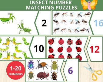 Butterfly Pattern Matching Cards, Montessori Materials, Preschool ...