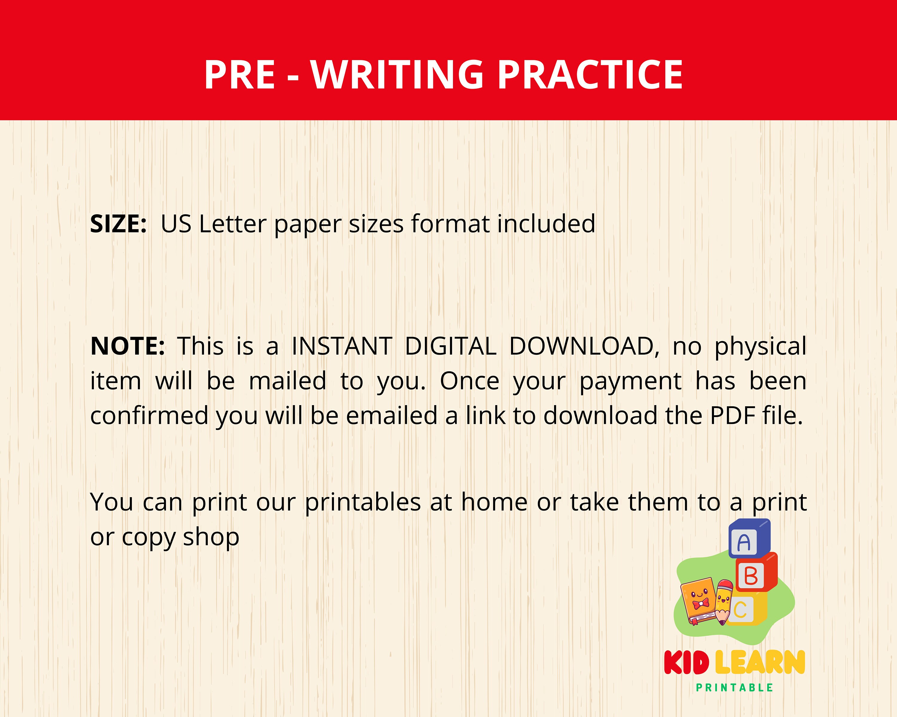 Tracing Practice,pre-writing Worksheets,handwriting Practice,spring ...