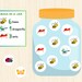 Bug in a Jar Counting Activity, Pretend Play,insect Busy Book, Bug Unit ...