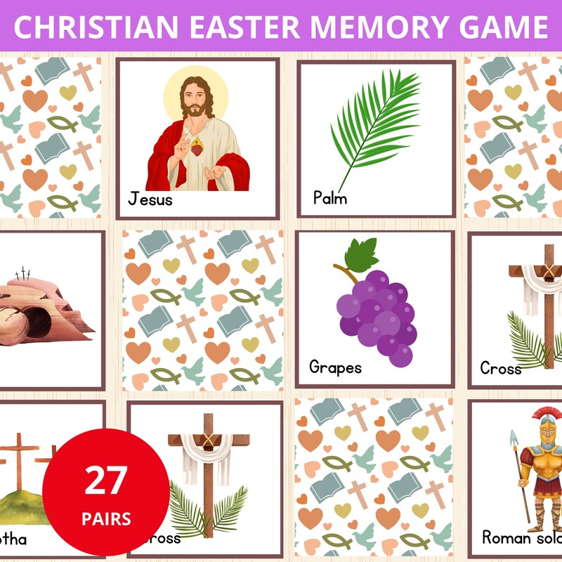 Memory Game - Etsy