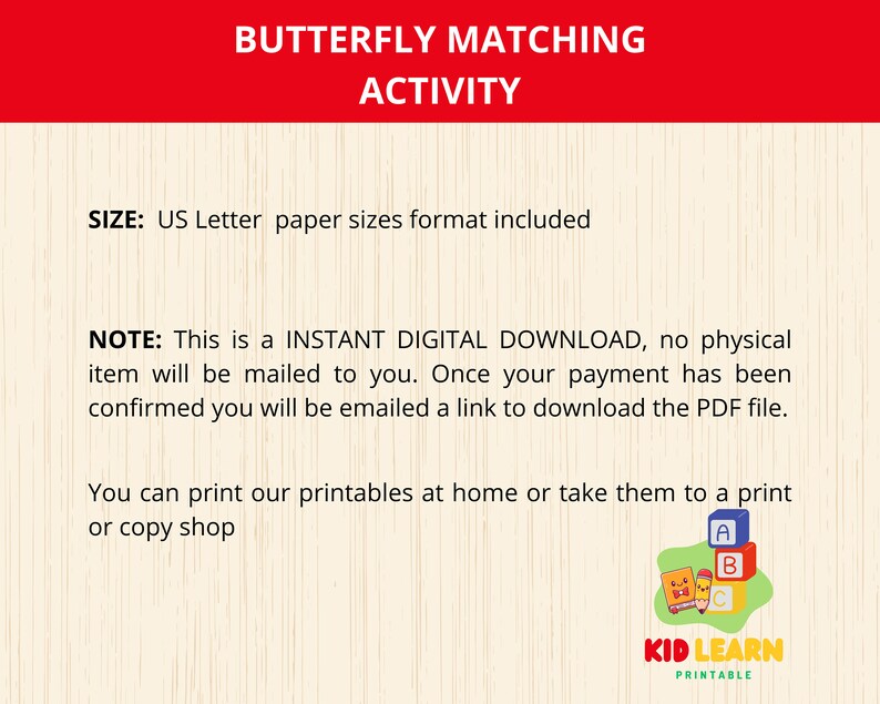 Butterfly Matching Activity,butterfly Puzzles,symmetry Puzzle,toddler ...