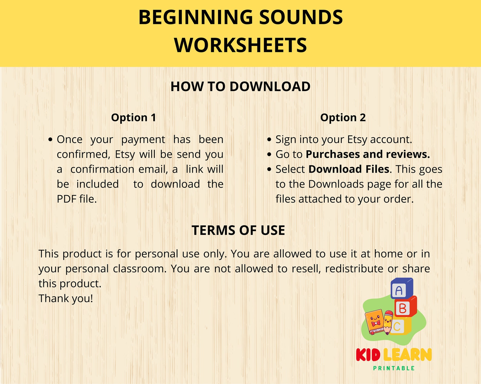Beginning Sound Worksheet, Initial Sound, Phonics Printable ...
