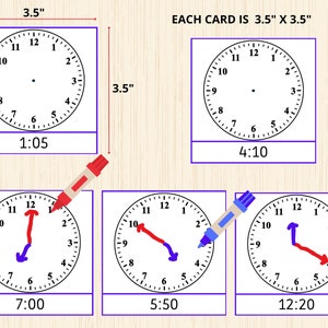 Draw Clock Hands, Clock Activity, Telling Time,learn the Time ...
