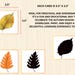 Fall Matching Activities, Autumn Leaves,shadow Matching Game,fall ...