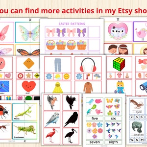 Flower Shadow Matching Card,flower Flashcards,spring Shadow,matching ...