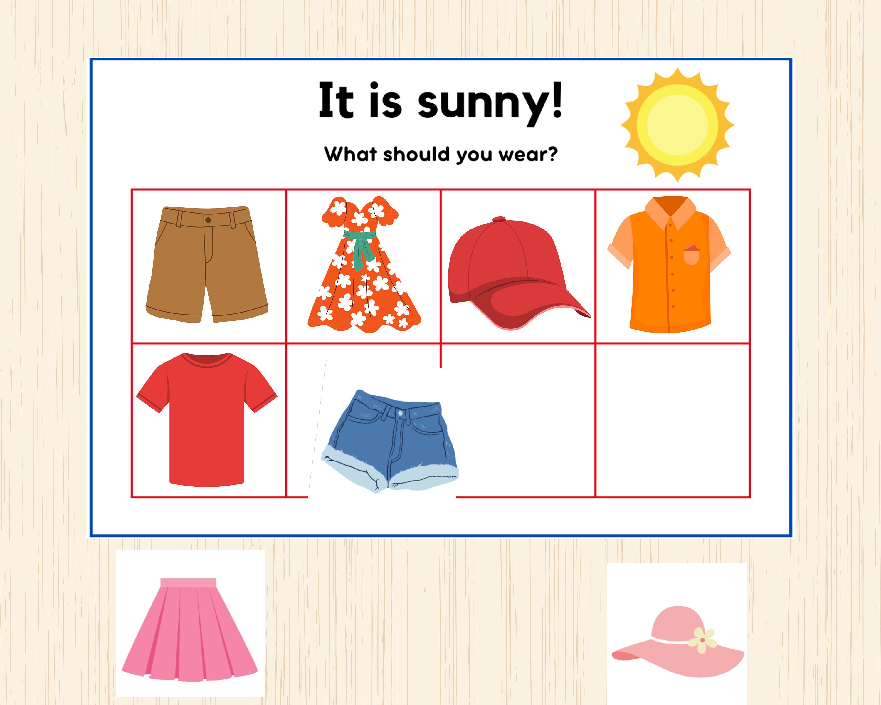 Dress up Activity,weather Activities, Preschool, Learn Weather, Weather ...