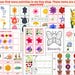 Flowers Symmetry Matching,flower Puzzle,flowers Unit Study,spring ...