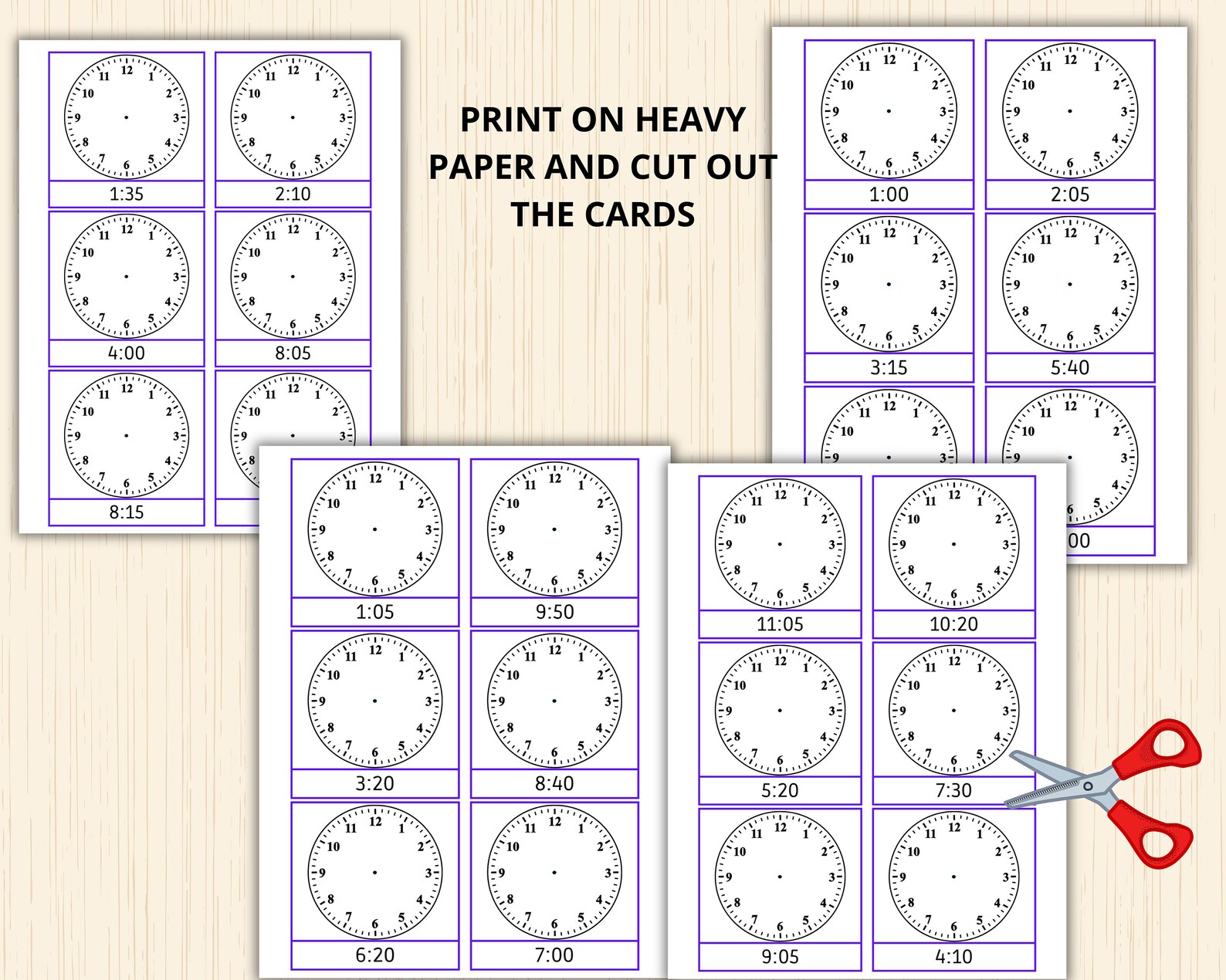 Draw Clock Hands, Clock Activity, Telling Time,learn the Time ...