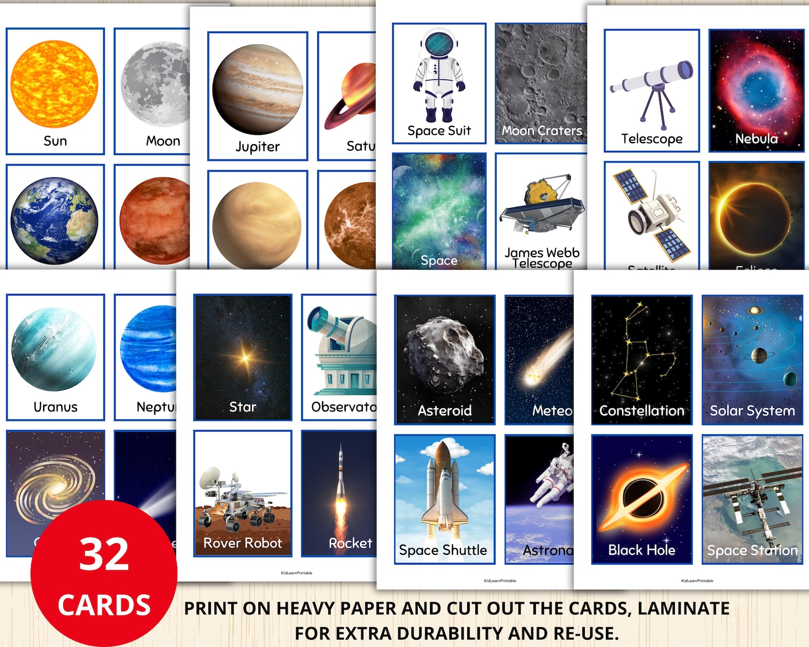 Outer Space Bundle,outer Space Unit Study,space Preschool,learning ...