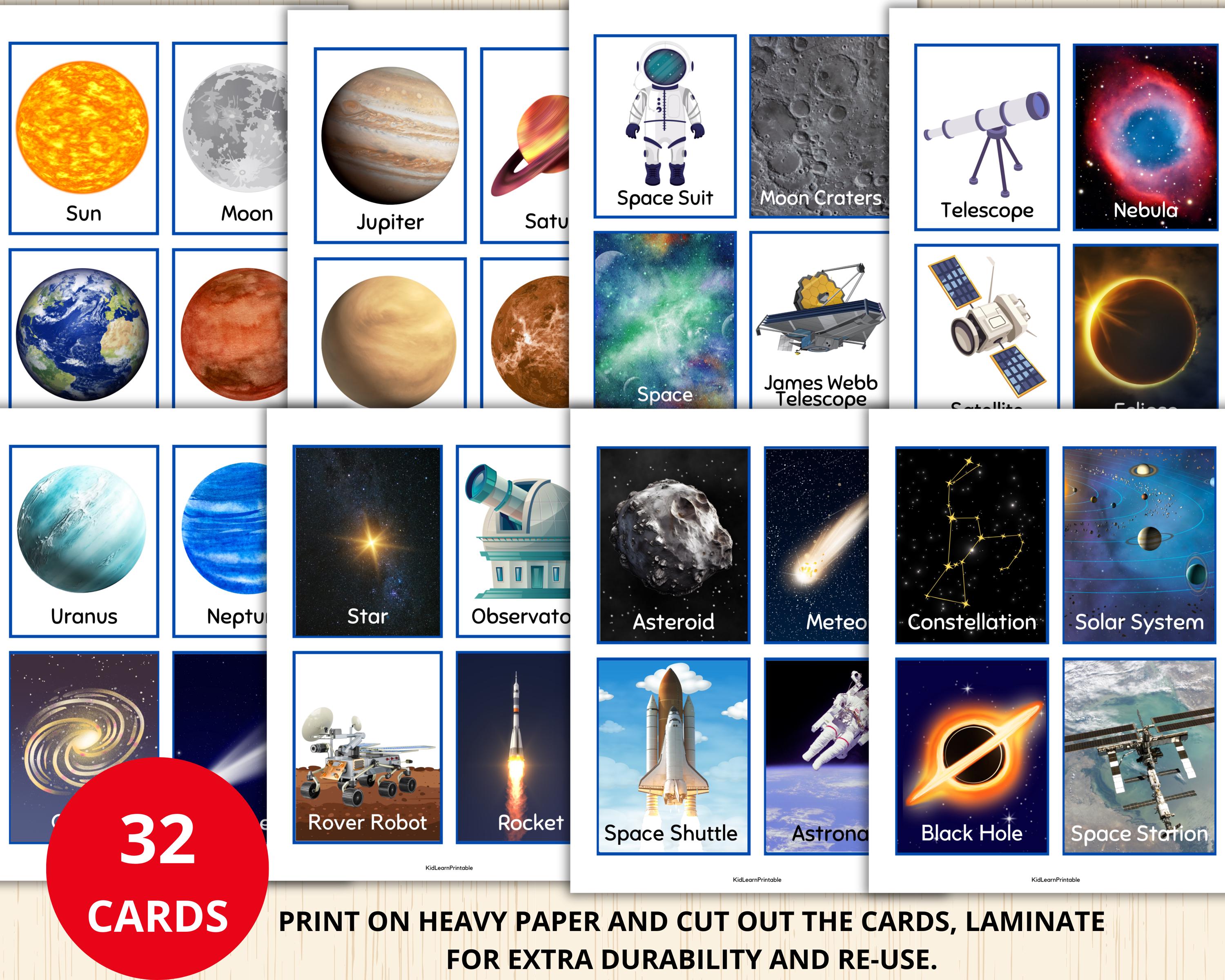 Outer Space Bundle,outer Space Unit Study,space Preschool,learning ...